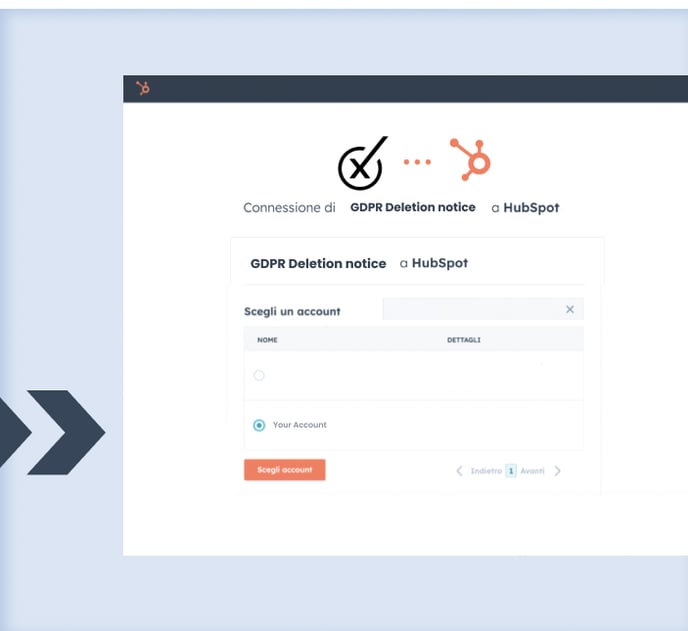 Setup GDPR Deletion Notice App
